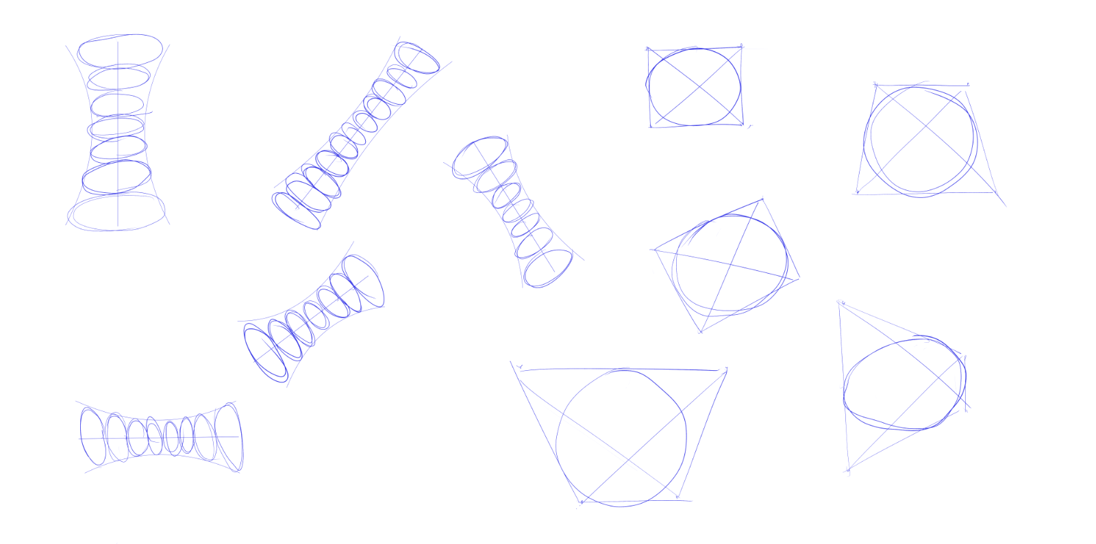 AnimuHeads - Ellipses minor axis