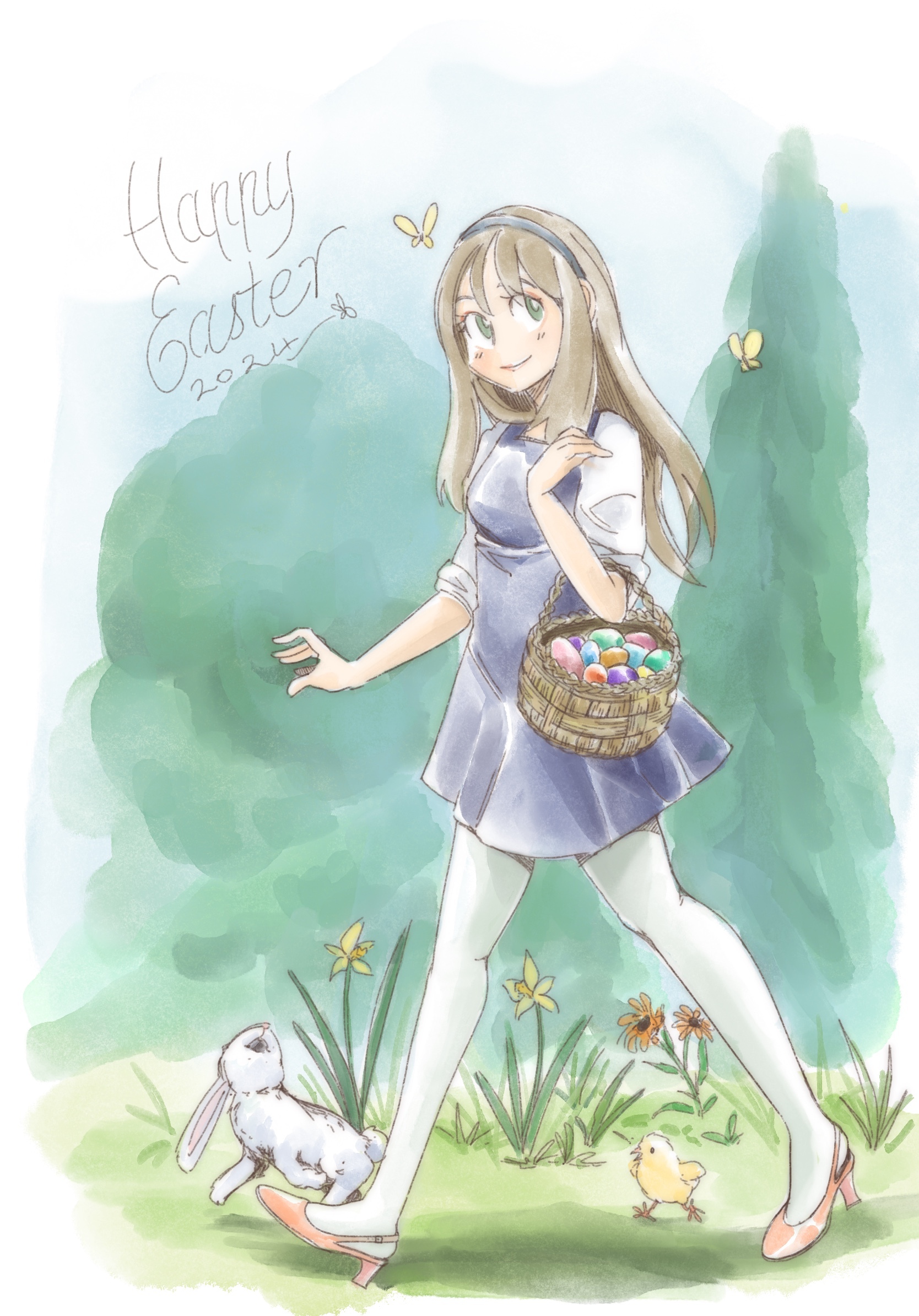 Christmas Yoshi - easter