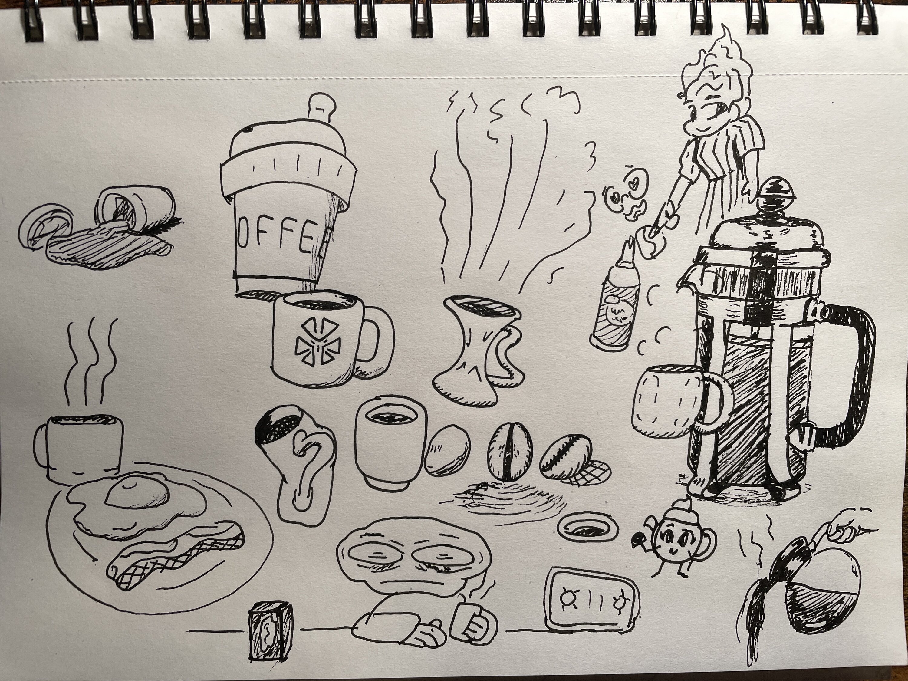 Kouzui - Inktober52 - Coffee